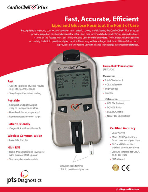 CardioChek Plus Analyzer with Starter Kit – BloodChek Medical